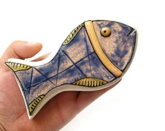 Ceramic fish | Etsy