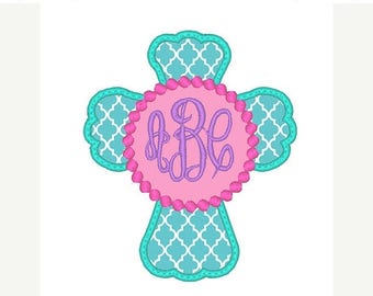 Cross monogram | Etsy