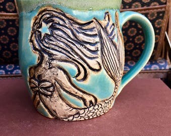 Mermaid pottery | Etsy