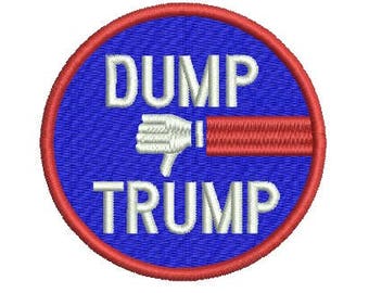 Trump embroidery | Etsy