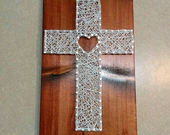 String art cross | Etsy