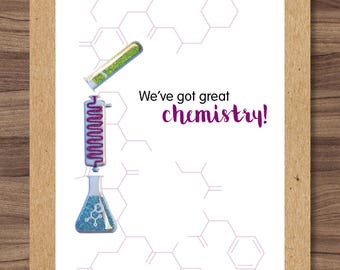 Chemistry valentine | Etsy