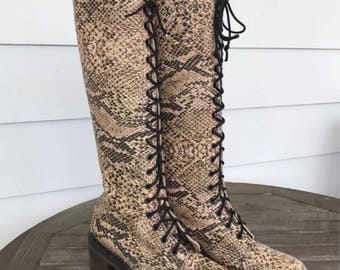 Bottes python | Etsy