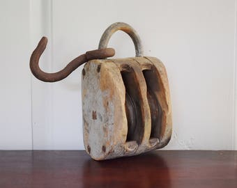 Antique pulleys | Etsy