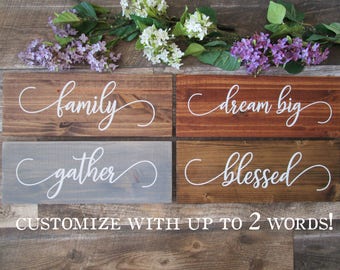 Wood signs sayings | Etsy