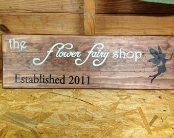 Wood plank sign | Etsy