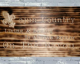 Cajun sign | Etsy