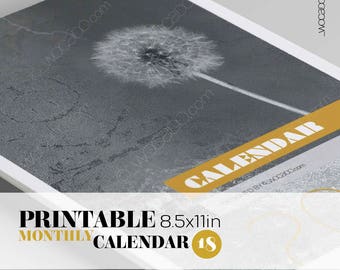 Flower calendar | Etsy