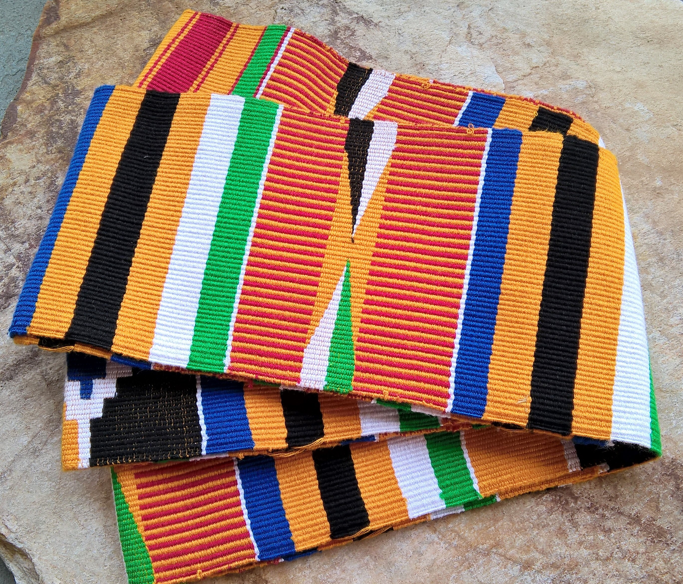 Double Length,Ghana Woven Kente Cloth,African Kente Woven Cloth ...