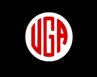 Uga decal | Etsy