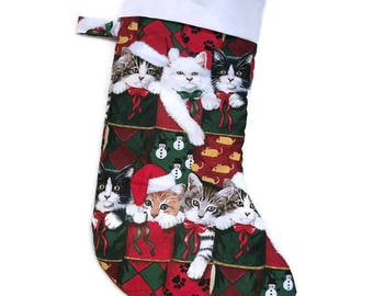 Cat stocking | Etsy