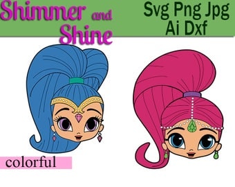 Shimmer shine clip | Etsy