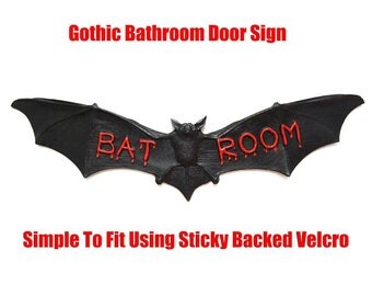 Gothic bathroom | Etsy