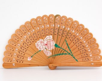 Spanish hand fan | Etsy
