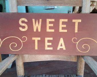 Sweet tea sign | Etsy