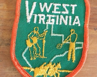 West virginia patch | Etsy