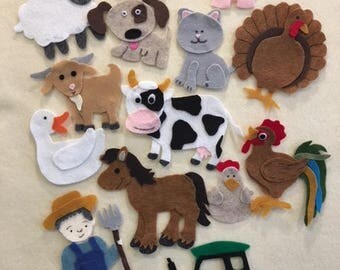 Days of the Week Farm Animals PDF preschool printable