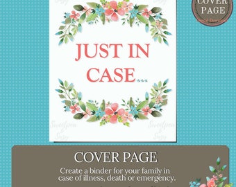 Emergency binder | Etsy