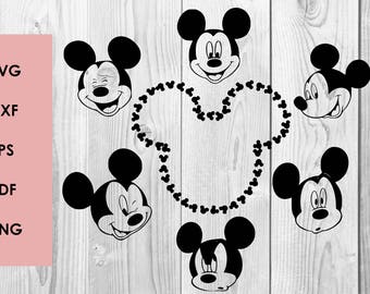 Mickey mouse svg | Etsy