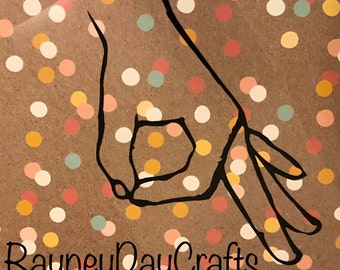 Hand circle game | Etsy