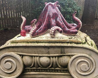 Octopus sculpture | Etsy