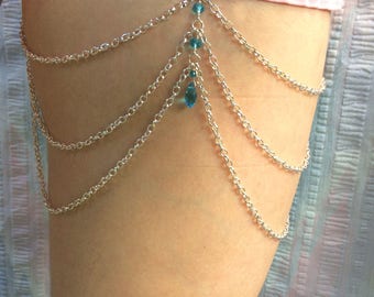 Thigh chain | Etsy