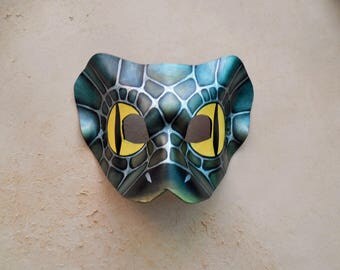 Snake mask | Etsy