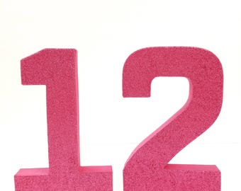 Pink number | Etsy