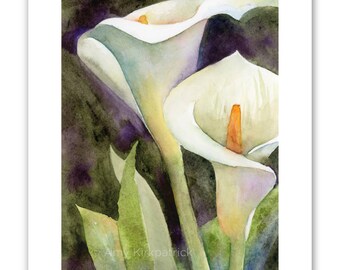 Calla lily art | Etsy