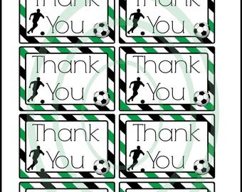 Soccer thank you | Etsy