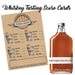 Whiskey Tasting Whiskey Rating Whiskey Score Card
