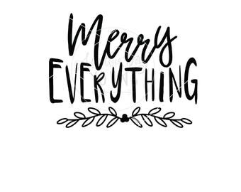 Merry everything | Etsy