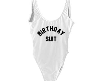Birthday swimsuit | Etsy