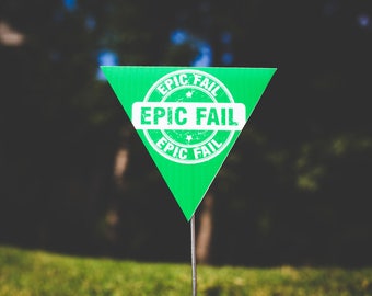 Dog poop flag | Etsy