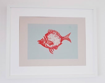 Fish illustration | Etsy