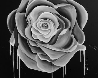 Dripping roses | Etsy