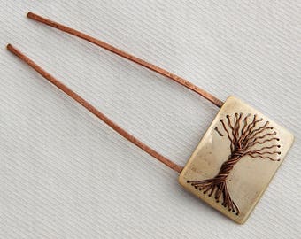 Hippie hair clip | Etsy