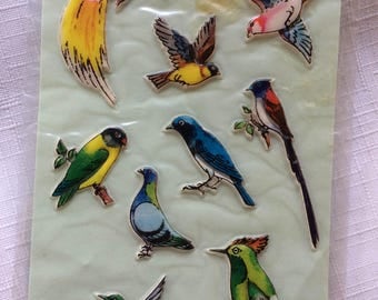 Vintage bird art | Etsy