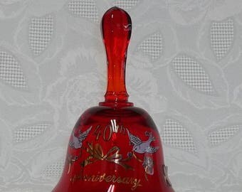 Viking glass bell | Etsy