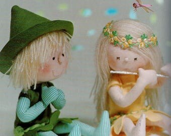 Pixie doll pattern | Etsy