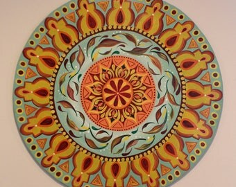 Mandala painting | Etsy