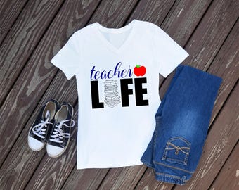 Teacher shirt | Etsy