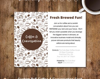 Coffee invitation | Etsy