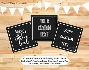 Chalkboard name tags | Etsy