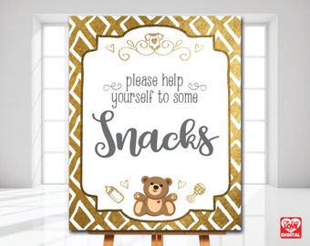Snack bar signs | Etsy