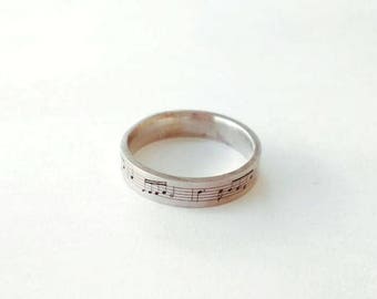 Music ring | Etsy