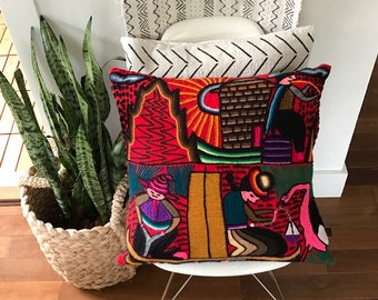 Peruvian pillow | Etsy