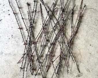 Antique barbed wire | Etsy