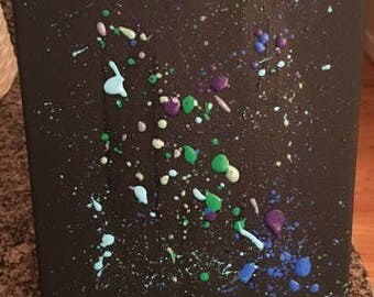 Splatter painting | Etsy