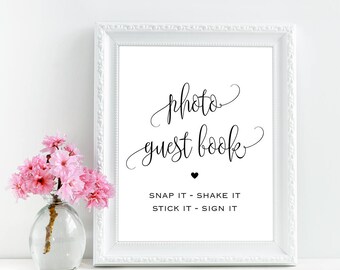 Guest book sign | Etsy